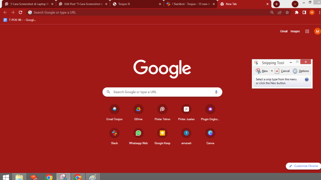 5 Cara Screenshot di Laptop Windows 10 Pakai Keyboard dan Aplikasi ...