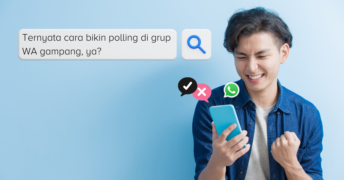 Cara Membuat Polling di WhatsApp Grup 2022, Dua Menit Beres! - PintarTekno Cara Membuat Polling di WhatsApp Grup 2022, Dua Menit Beres! - PintarTekno