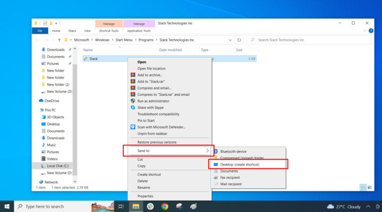 Cara Membuat Shortcut di Desktop Windows 10, Buka App Jadi Cepat ...