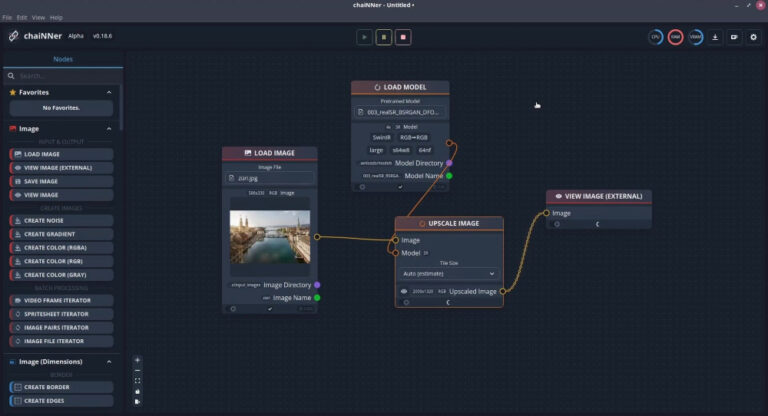 Menggunakan chaiNNer App untuk Upscale Image - PintarTekno