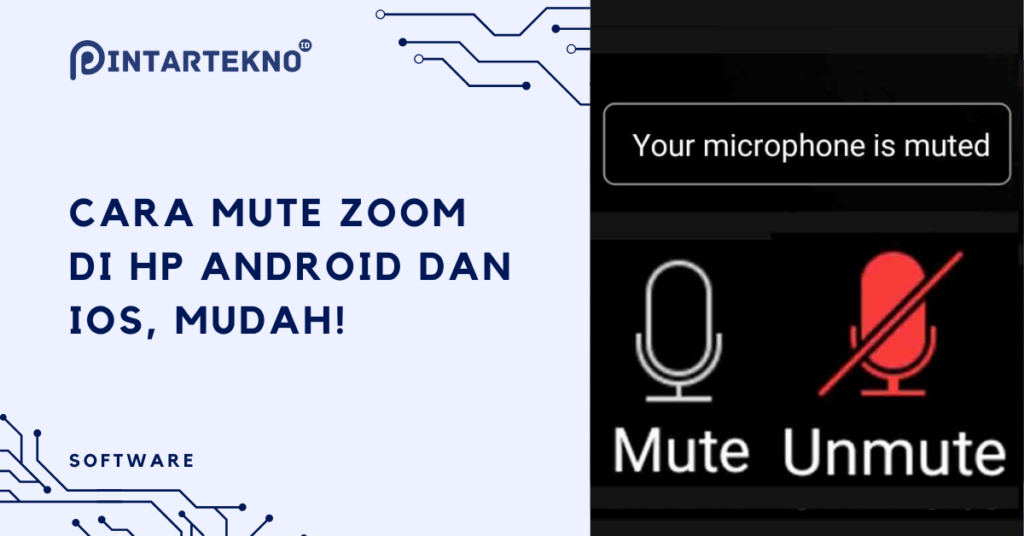 Cara Mute Zoom di HP Android dan iOS dengan Mudah - PintarTekno