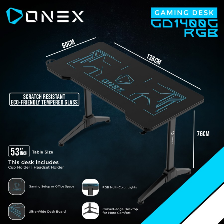 10 Meja Gaming Terbaik, Setup Makin Keren dan Nyaman - PintarTekno